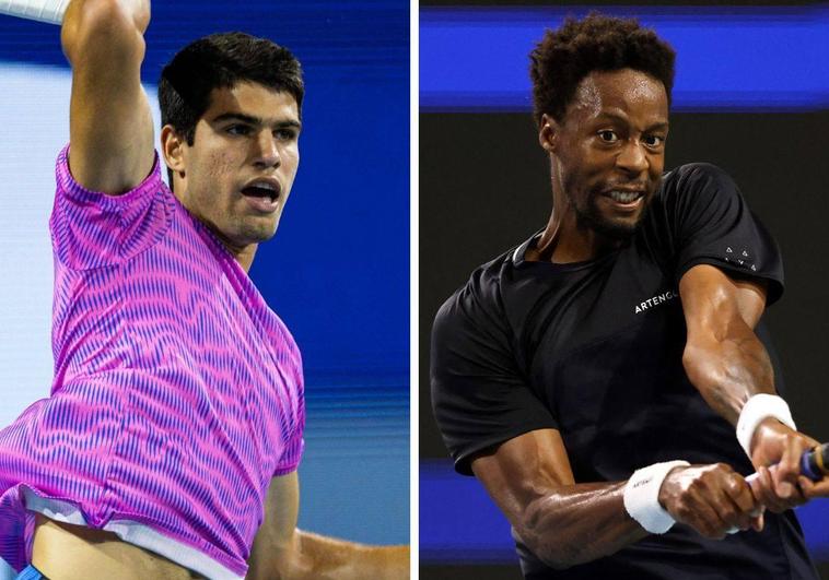 Horario Y Dónde Ver El Partido De Carlos Alcaraz Contra El Gaël Monfils